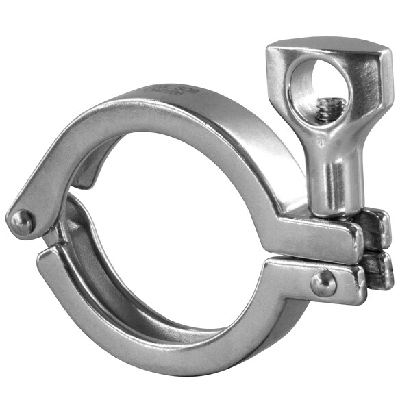 Steel & Obrien 8" Tri-Clamp Heavy Duty Single Pin Clamp - 304SS 13MHHM ...