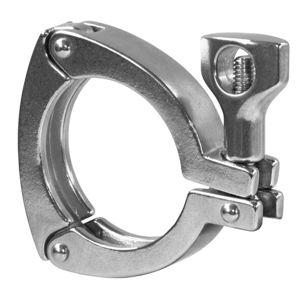 Steel & Obrien 3" Tri-Clamp Heavy Duty 3 Segment Clamp - 304SS 13MHHS-3 ...