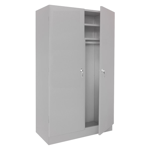 Steel Cabinets Usa 24 Steel Storage Cabinet, 36" W, 72" H W-367224DS-G ...