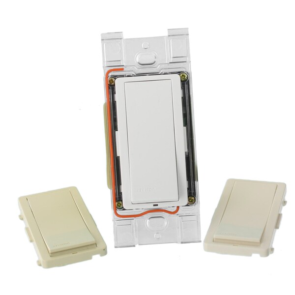 Leviton Rf Transmitters/Receivers Basic Rf Rcvr Sw W/Ntrl Wss10-Az ...