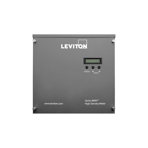 Leviton VOLTAGE OR CURRENT METERS PHASE CONFIG 6X2 W/WH S8120-62 | Zoro