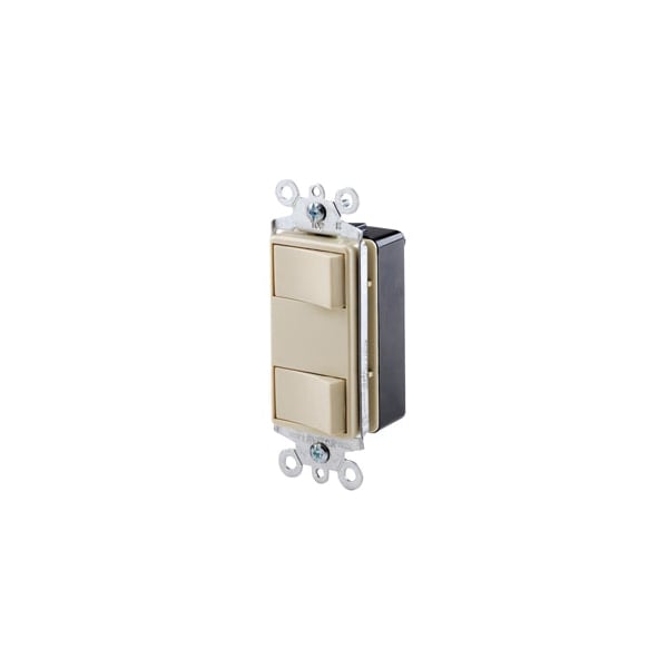 Leviton Combination Device Switch 15A 120V Combo Rocker Switch Illum ...