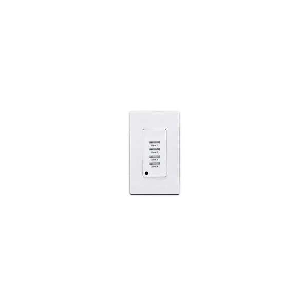 Leviton Lv Switch 4 Btn White LVS-4W | Zoro