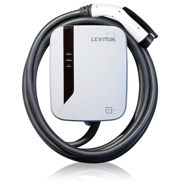 Leviton ELECTRIC VEHICLE CHARGING KIT 30A 208/240VAC HARDWIRE LEV 2 ...