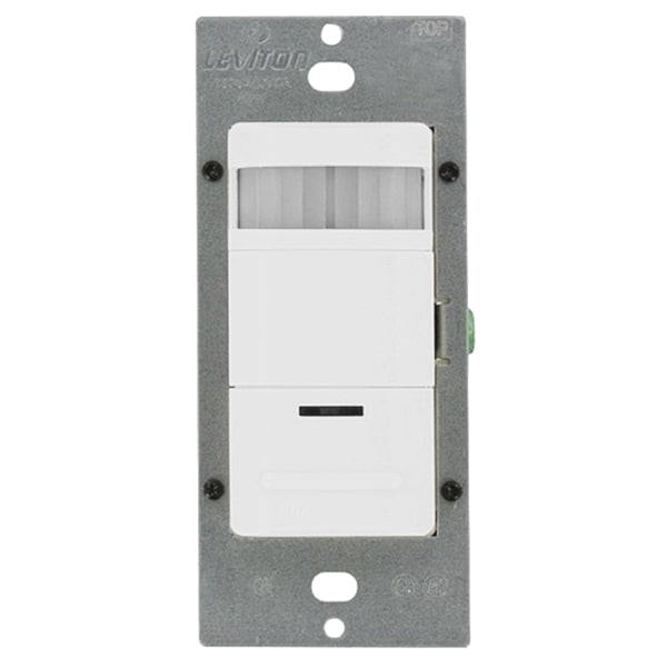 Leviton Occupancy Sensor, Pir, 2100 Sq Ft, White ODS10-IDW | Zoro