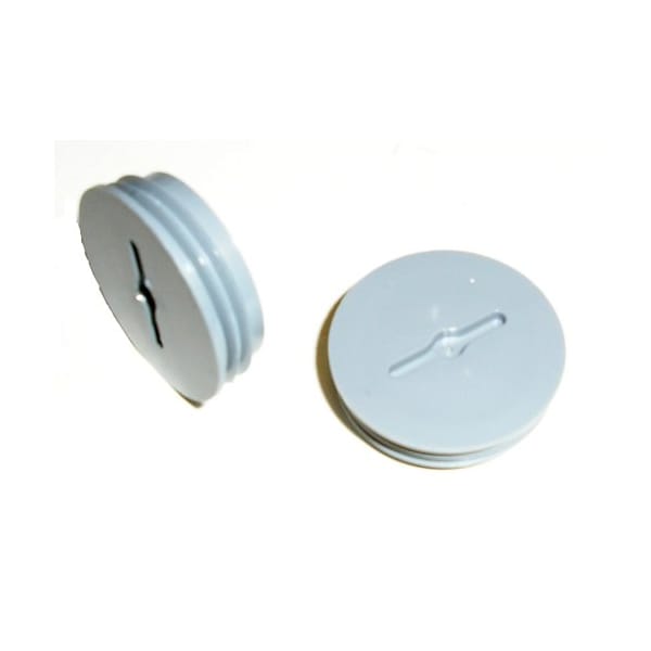 Mulberry Conduit Fitting Plug, Die Cast Zinc, Gray 30294 | Zoro