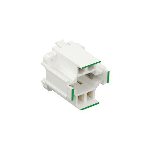 Leviton FLUORESCENT LAMPS G24Q-2 GX24Q-2 18W 4-PIN CFL HLDR 26725-402 ...