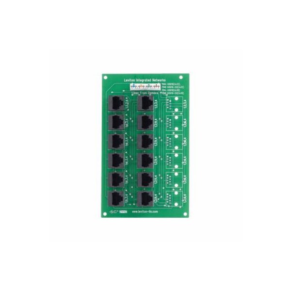 Leviton Patch panel SMC BOARD 4X12 TLDM 47603-12B | Zoro