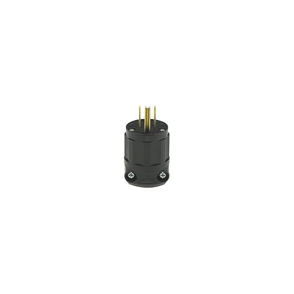 Leviton Electrical Plugs 5-15P Plug Black 5266-CB | Zoro