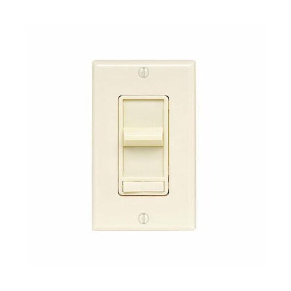 Leviton Dimmer Switch 1.5A 3-Way Fan Spd Contrl Slide Ivory 6629-3I | Zoro