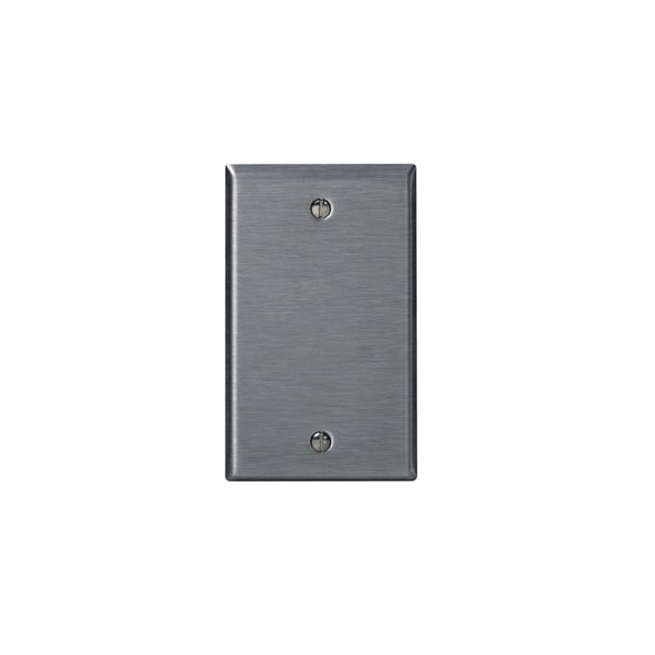 Leviton Blank 1 Gang Wallplate 84014-40 | Zoro
