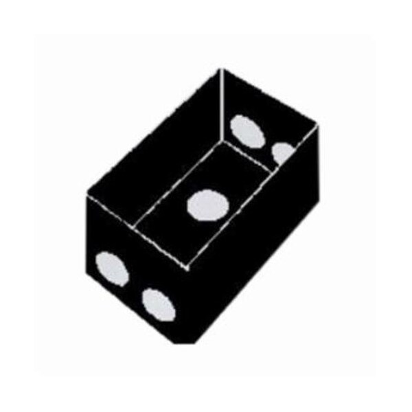 Mulberry Electrical Box, 18 cu in, Outlet Box Type, 1 Gang, Aluminum ...
