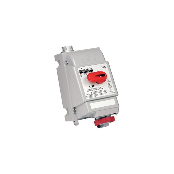 Leviton DISCONNECT SWITCH 20A 480V M.I. 320MI7W | Zoro