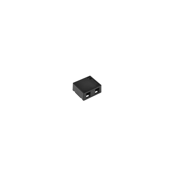 Leviton 2-Port Surface Mount Unloaded, Quickport, Black 41089-2EP | Zoro