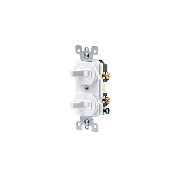 Leviton Combination Device Switch 20A 120 277V Combo Sp Sw White 5334-W ...