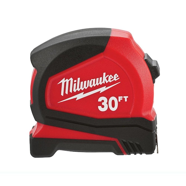 Milwaukee Tool 30' Compact Tape Measure ML48-22-6630 | Zoro
