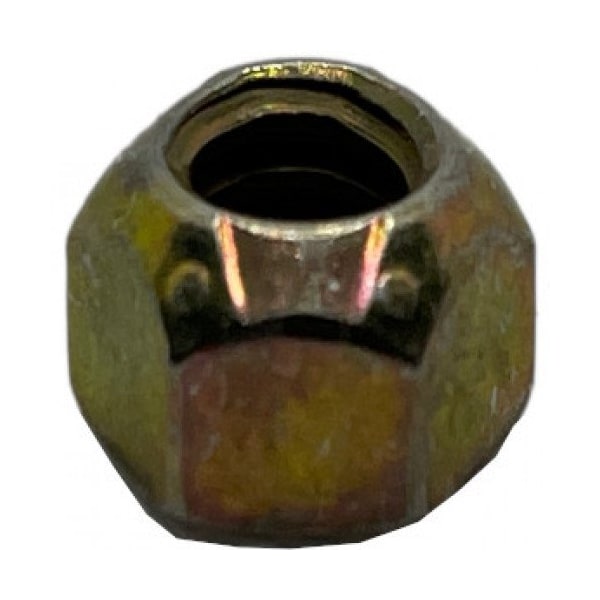 Suburban Bolt And Supply Stover Lock Nut, 1"-8, Steel, Yellow Zinc ...