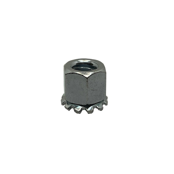 Suburban Bolt And Supply External Tooth Lock Washer Lock Nut, M5, Steel ...