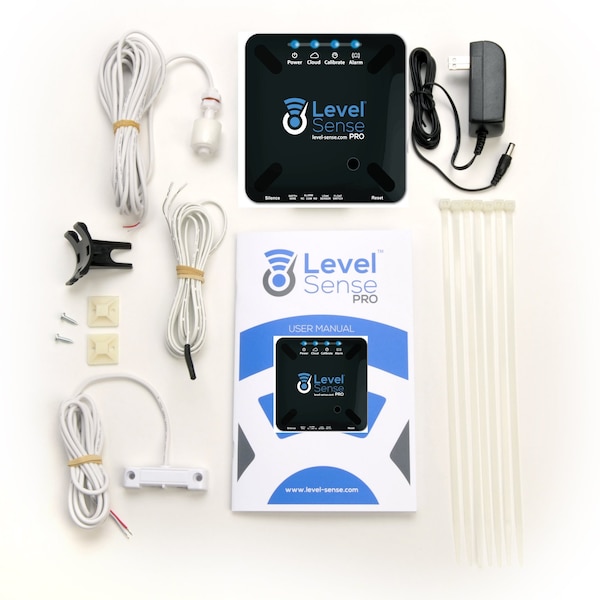 Level Sense Sump Pump Monitor, Wi-Fi Enabled, Temperature, Humidity ...