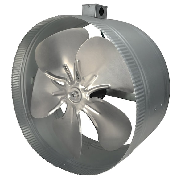 Suncourt Inductor 16" 4-Pole In-Line Booster Duct Fan DB416E | Zoro
