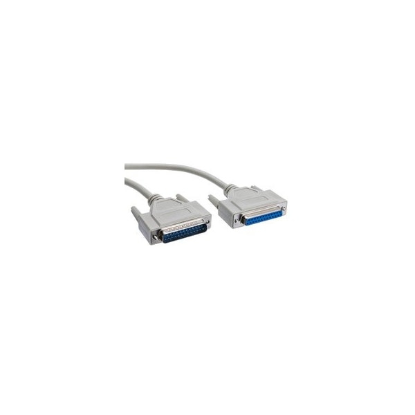 Cable Wholesale Serial Extension Cable, DB25 Male to DB25 Female, RS ...