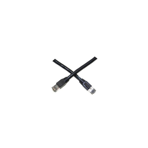 Cable Wholesale Cat8 Black S/FTP Ethernet Patch Cable, Molded Boot ...