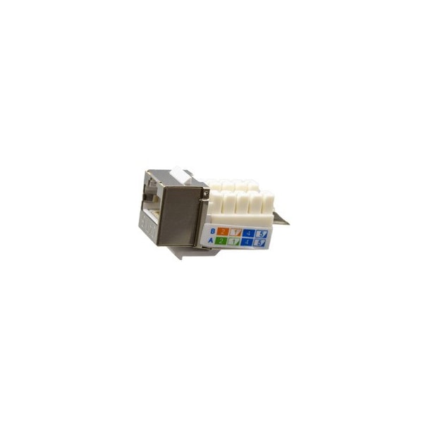 Swe-Tech 3C Slimline Shielded Cat6 Keystone Jack, RJ45 Female to 110 ...
