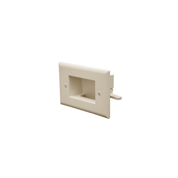Swe-Tech 3C Easy Mount Recessed Low Voltage Cable Pass-through Plate ...