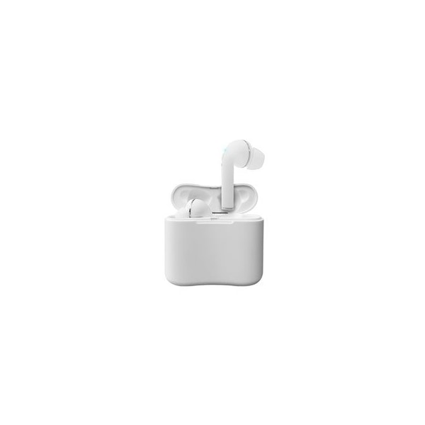 Swe-Tech 3C Bluetooth Wireless Earbuds w/ Charging Case, White FWT5002 ...