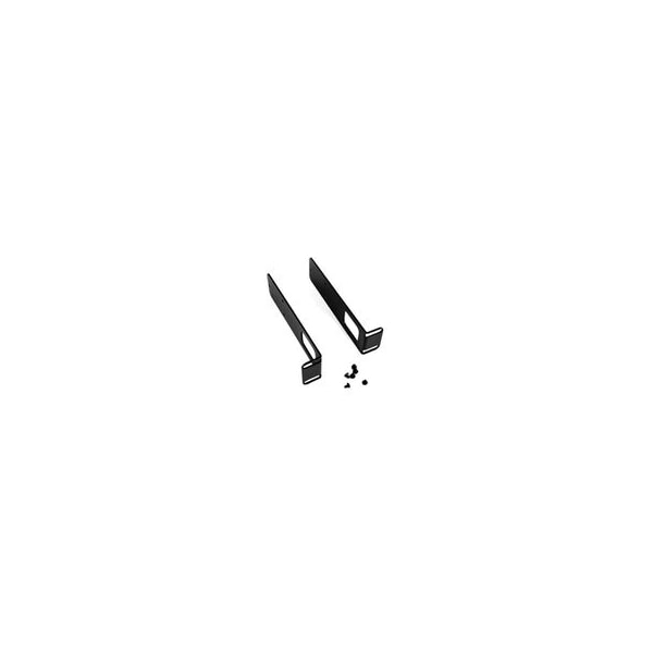 Swe-Tech 3C 1U 19 inch Flush Mount Rack Adapter Brackets Pair in Black ...