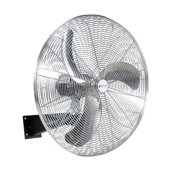 Airmaster Fan Commercial Fan, Wall Mount, 30 in Blade Dia, Oscillating ...