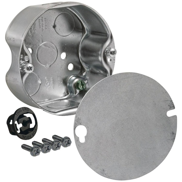 Southwire 4 In. W. 16 Cu. In. Octagon Ceiling Fan Box 54151-FANNB-UPC ...