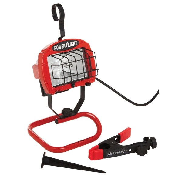 Designers Edge 4000 Lm. Halogen S-Tube Portable Work Light L-878-4N1 | Zoro