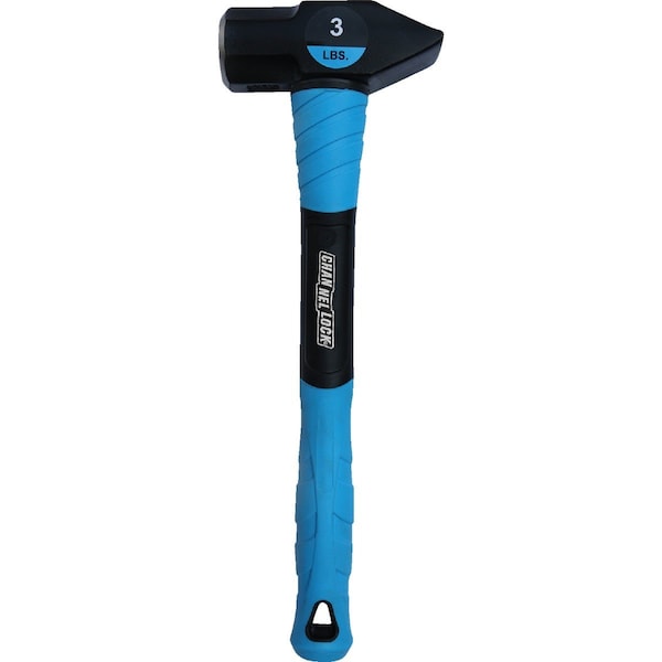 Channellock 3 Lb. Steel Cross Peen Hammer with Fiberglass Handle 30942 ...
