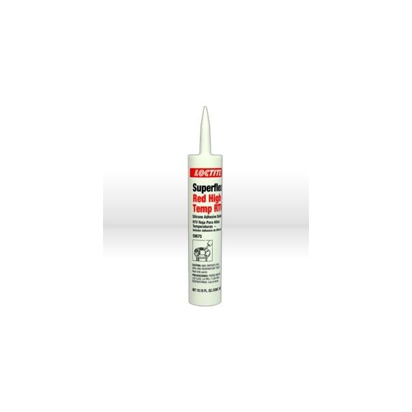 Loctite SuperflexR Red High Temp RTV, Silicone Adhesive Sealant 300 ml ...