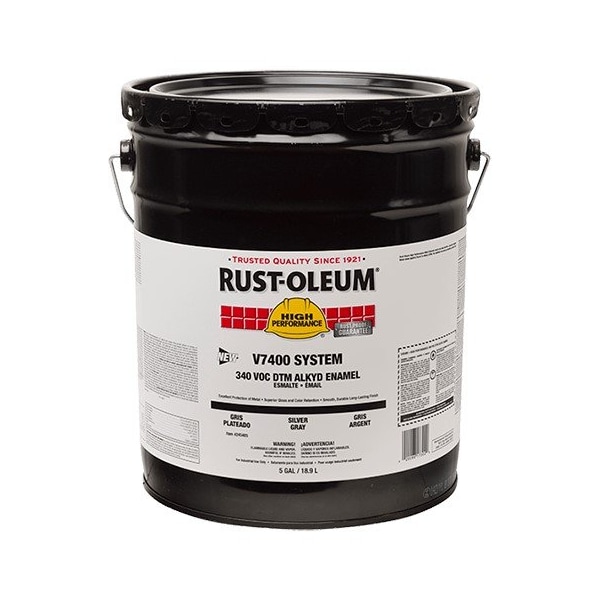 Rust-Oleum Coating, V7400, 5 gal, Gloss, High Performance 245531 | Zoro