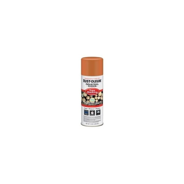 Rust-Oleum Marking Paint, T1600, Industrial, 12 oz, Orange 306517 | Zoro