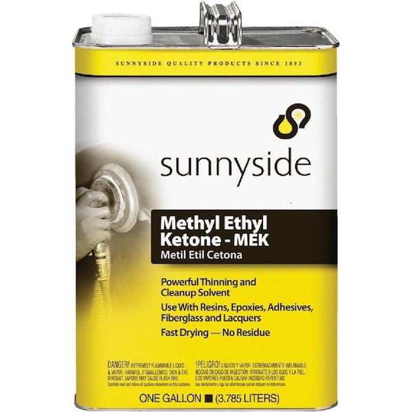 Sunnyside Methyl Ethyl Ketone, Gallon 847G1 | Zoro