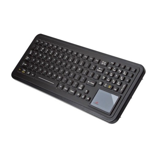Ikey Ikey Rugged Panel Mount Keyboard, 102 Keys, Integrated Pointing ...