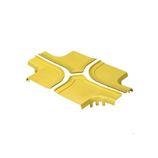 Panduit SPLIT COVER 4-WAY CROSS 12IN X 4IN 300EA FRFWCSC12LYL | Zoro