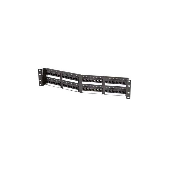 Legrand Ortronics Angled Cat6 Patch Panel 48 Port SPA6U48 | Zoro