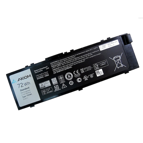 Axiom Li-Ion 6-Cell Battery For Dell - 451-Bbse, 0Fny7 451-BBSE-AX | Zoro