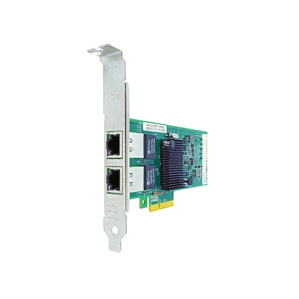 Axiom Axiom 10/100/1000Mbs Dual Port RJ45 PCIe x4 NIC Card for Lenovo ...
