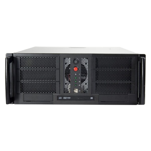Chenbro 4U Open-Bay Compact Rackmount /W Two-Door Front Panel RM42300 ...