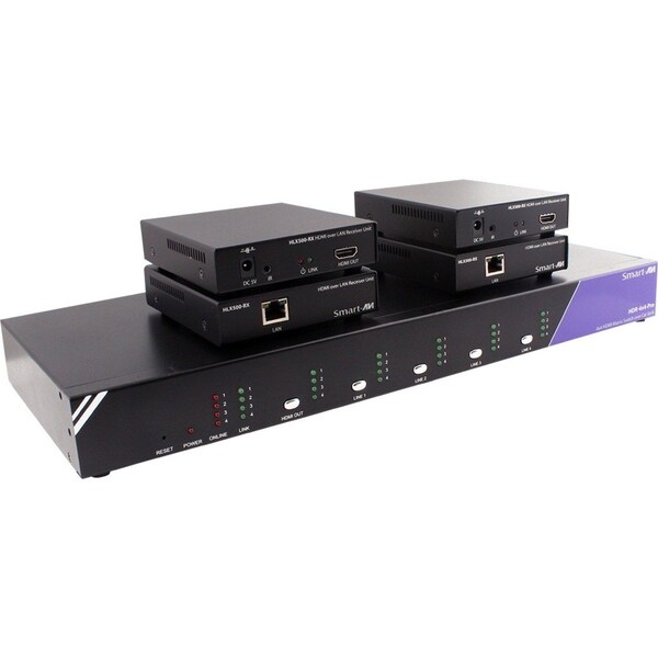 Smartavi 4X4 Hdmi, Rs-232 Over Lan Or Cat5E/6 Matrix Switch. Includes ...