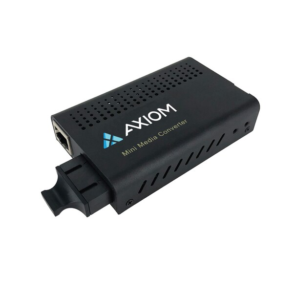 Axiom Manufacturing Axiom Mini 1000Base-T To 1000Base-Ex Fiber Media ...