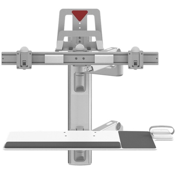 Humanscale V6 Wall Mount, 27In Track, Crossbar For Dual Display, 2 9In ...