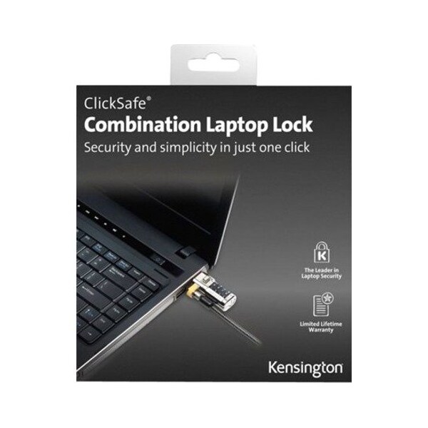 Lenovo Idea Kensington Clicksafe Combination Laptop Lock - Security ...