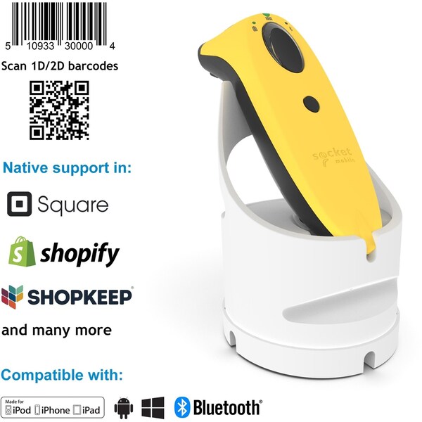 Socket Mobile 2D Barcode, Passport Reader w/ Dock. CX3507-2108 | Zoro