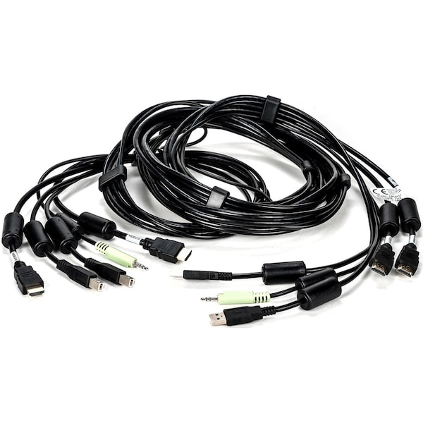 Vertiv Cybex SC800/SC900 10 feet All-in-One KVM Cable | Dual Head | 4K ...